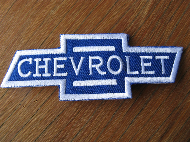CHEVROLET BOW-TIE EMBROIDERED PATCH